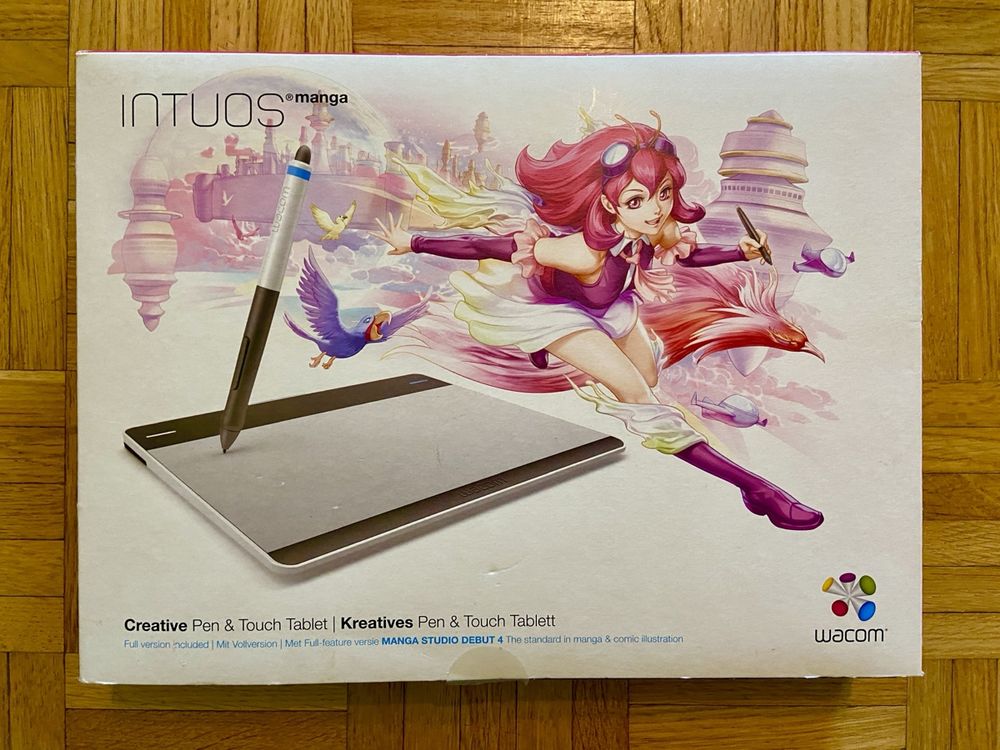Wacom Intuos Manga, Creative Pen & Touch Tablet (Gebraucht) in ...