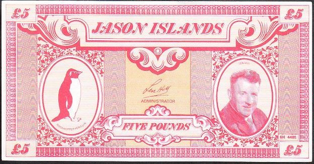5 POUNDS / JASON ISLANDS ND (1978) UNC. (Neu (gemäss Beschreibung)) in ...