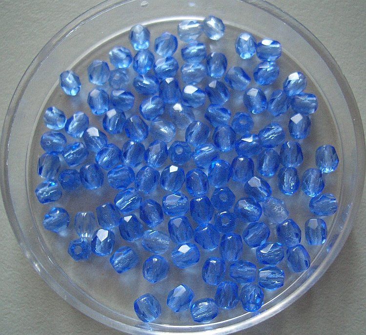 Glasschliffperen Safirblau 3 mm (Neu und originalverpackt) in Gunzwil für CHF 3 – mit Lieferung ...