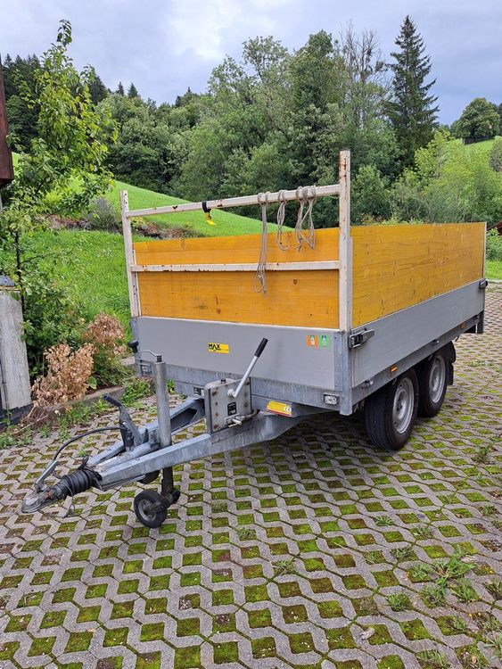 Autoanhänger Kipper Hapert 2700Kg (Gebraucht) in Schwellbrunn für CHF 2940 – nur Abholung auf ...