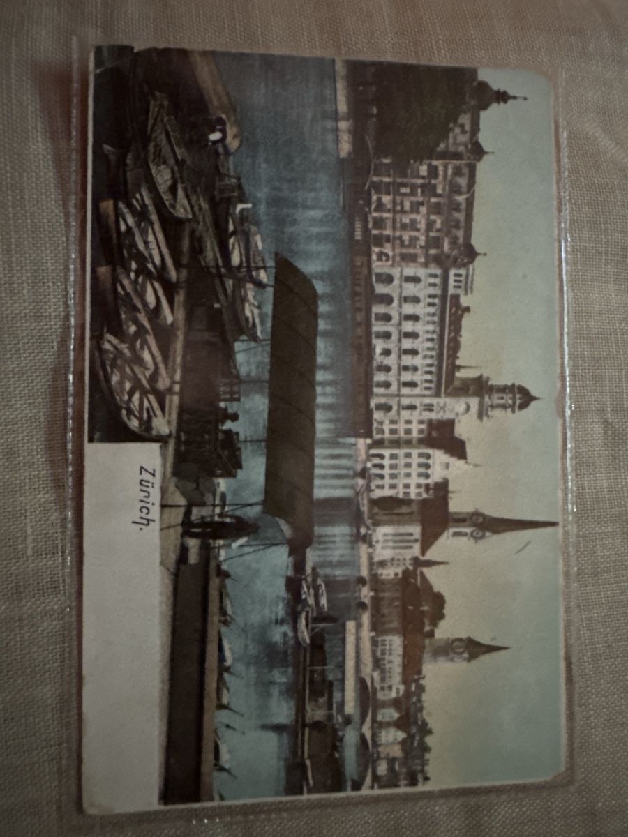 Carte Postale Ancienne Zurich, Suisse, Collection Été! (D'occasion) à Vesenaz pour CHF 3 – avec ...
