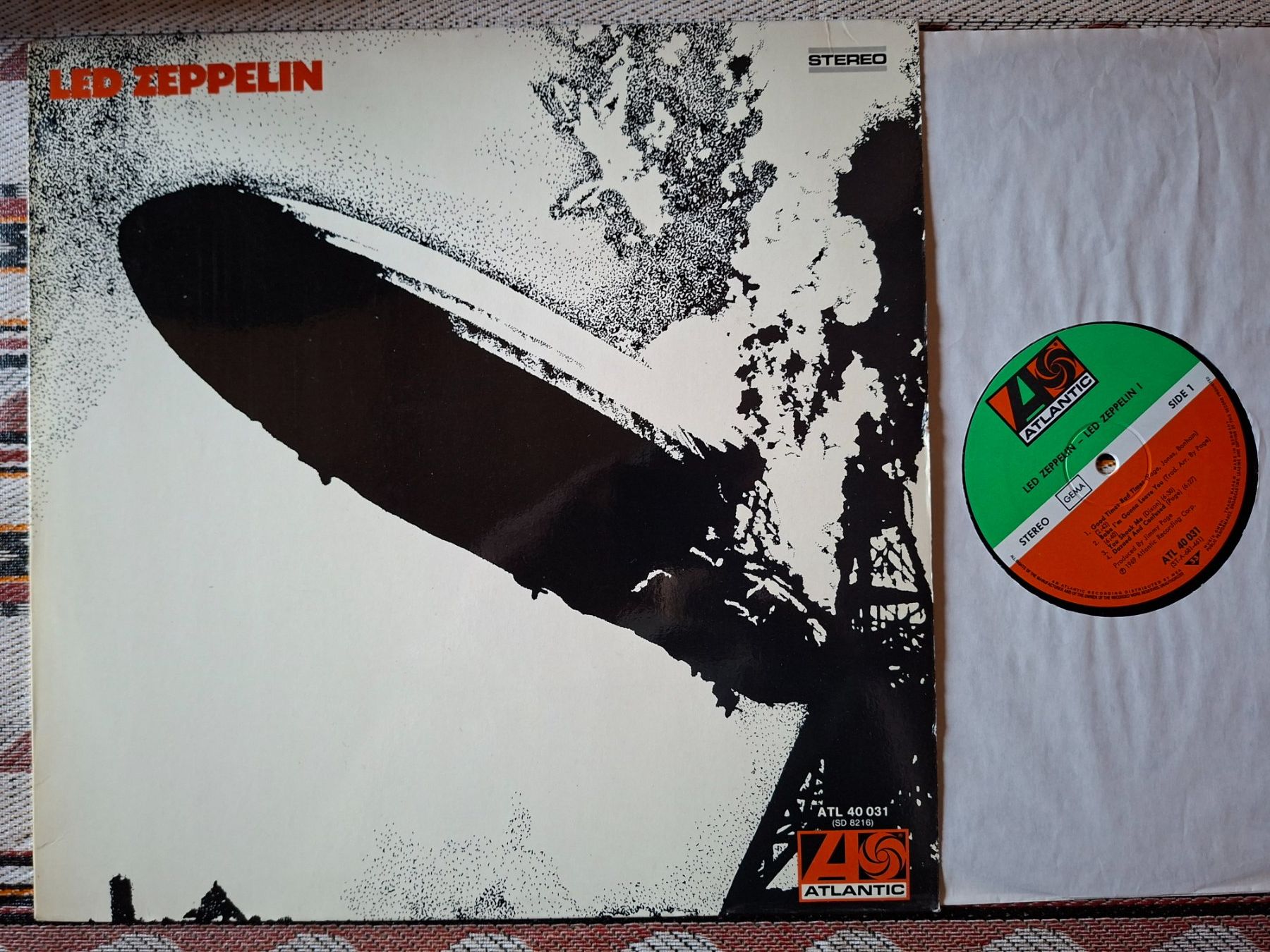LP Led Zeppelin Debut Album VG+/VG+ TOP Zustand (Gebraucht) in Burg AG ...
