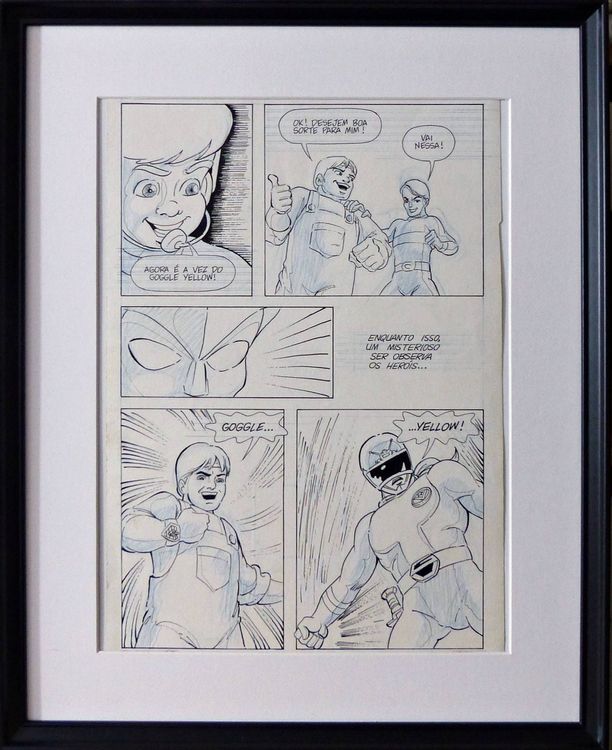 DAI SENTEI GOGGLE-V TOEI COMPANY MANGA COMIC ORIGINAL ART (Gebraucht ...