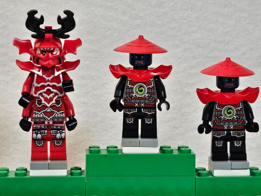 3 Lego-Figuren Ninjago, aus dem Set 70504, General Kozu,... | Kaufen ...