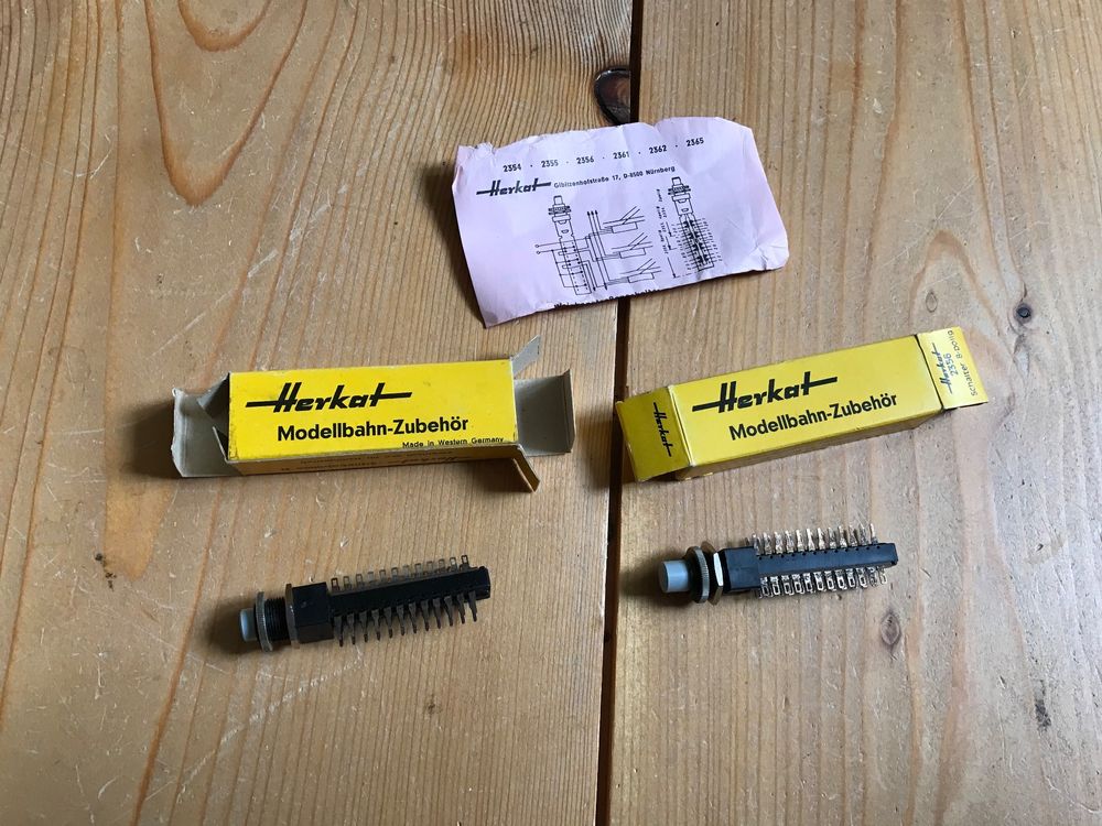 herkat 2 x 2356, weichenstrassenschalter (Gebraucht) in liestal für CHF ...