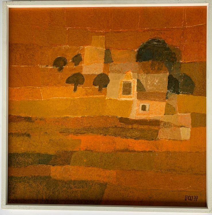 Urban CUENI (1939)Großes Gemälde (Gebraucht) in Root für CHF 90 – mit ...