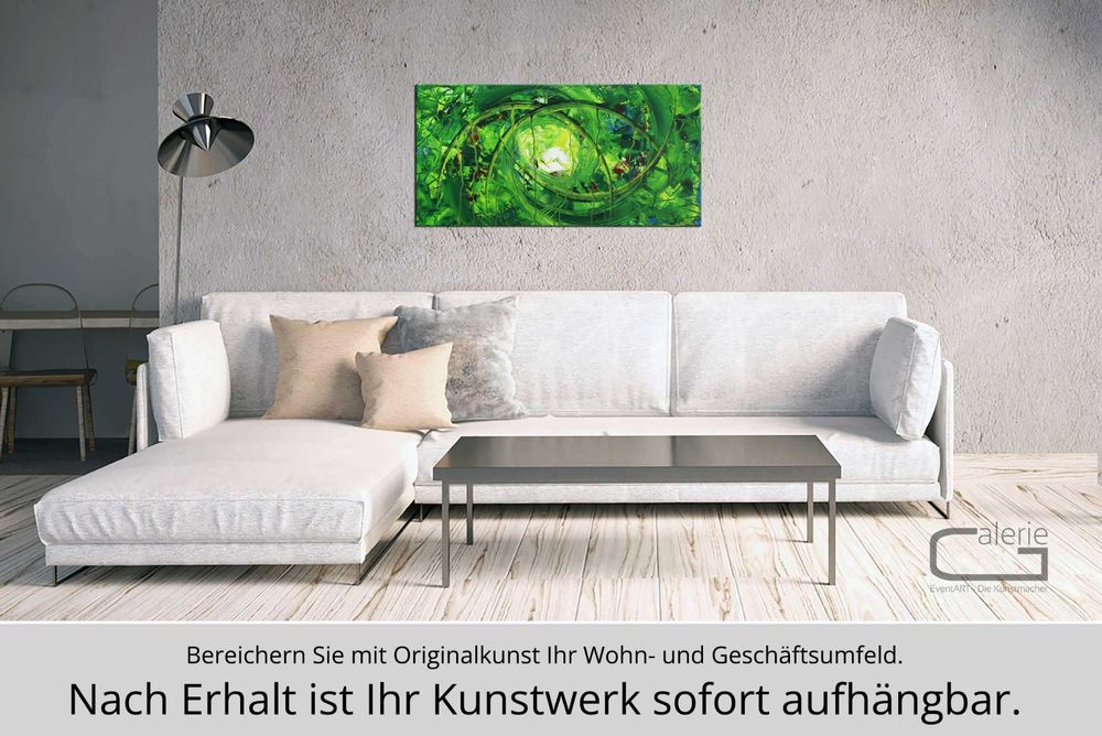Gemälde TOR ZUM GRÜN VI Kunst Bilder Malerei, R. König | Kaufen auf Ricardo