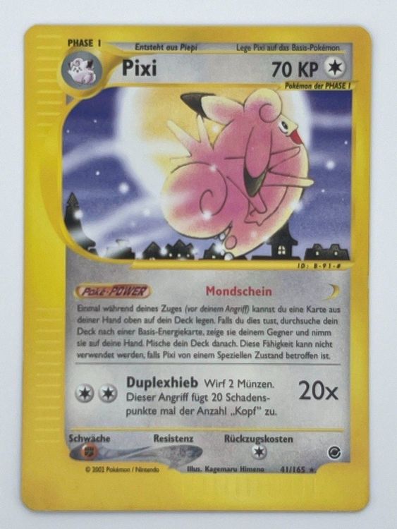Pixi 41/165 Rare Pokémon Expedition | Kaufen auf Ricardo