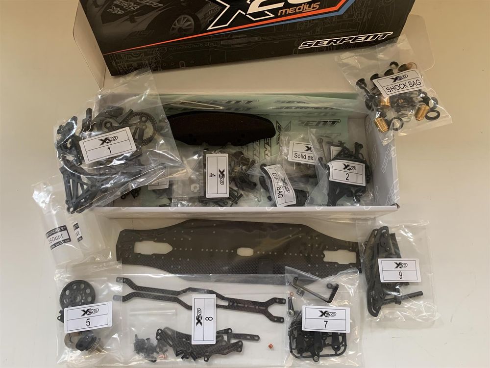 Serpent Medius X20 MID carbon 400033 | Kaufen auf Ricardo