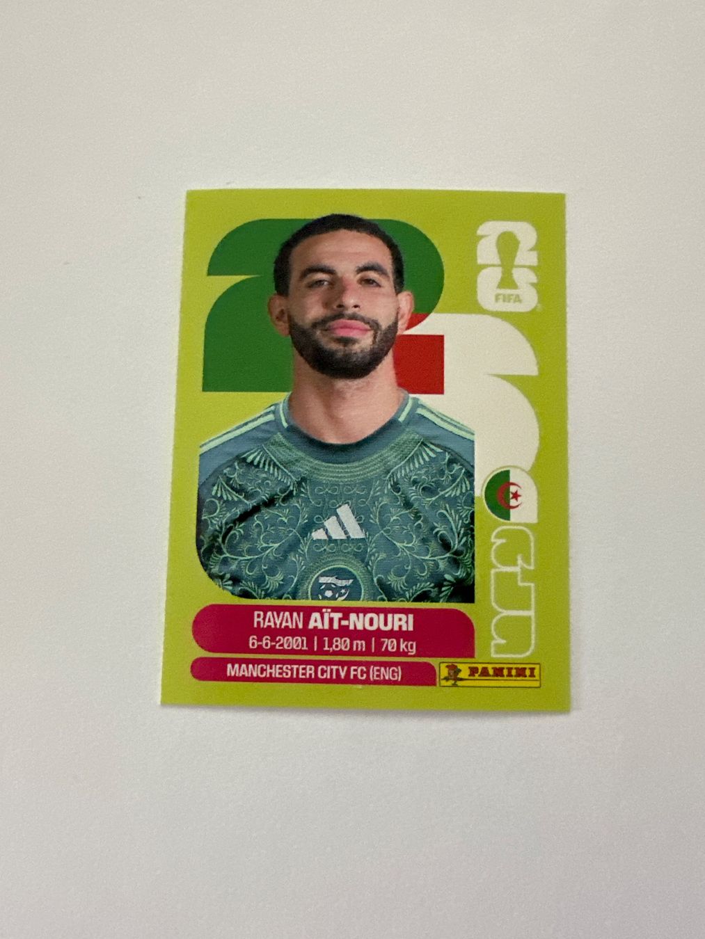 Panini FIFA WM 2026 Sticker - ALG 5 (Gebraucht) in Sulz AG für CHF 0.6 ...