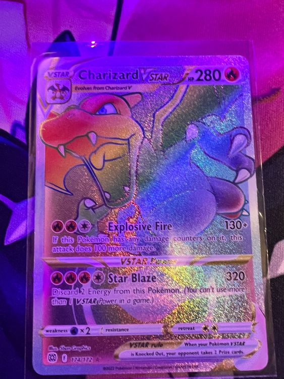 Charizard V Star 174/172 ab 5.- (Gebraucht) in Langenthal für CHF 65 ...