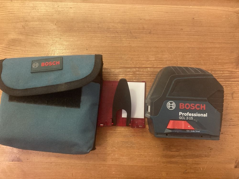 Bosch GCL 2-15 Professional Linienlaser - Top Zustand! (Gebraucht) in ...