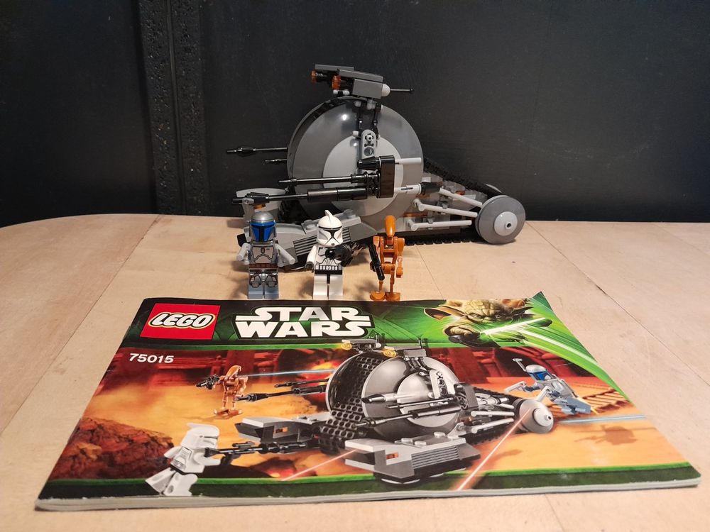 Lego Star Wars 75015 Corporate Alliance Tank Droid (Gebraucht) in Davos ...