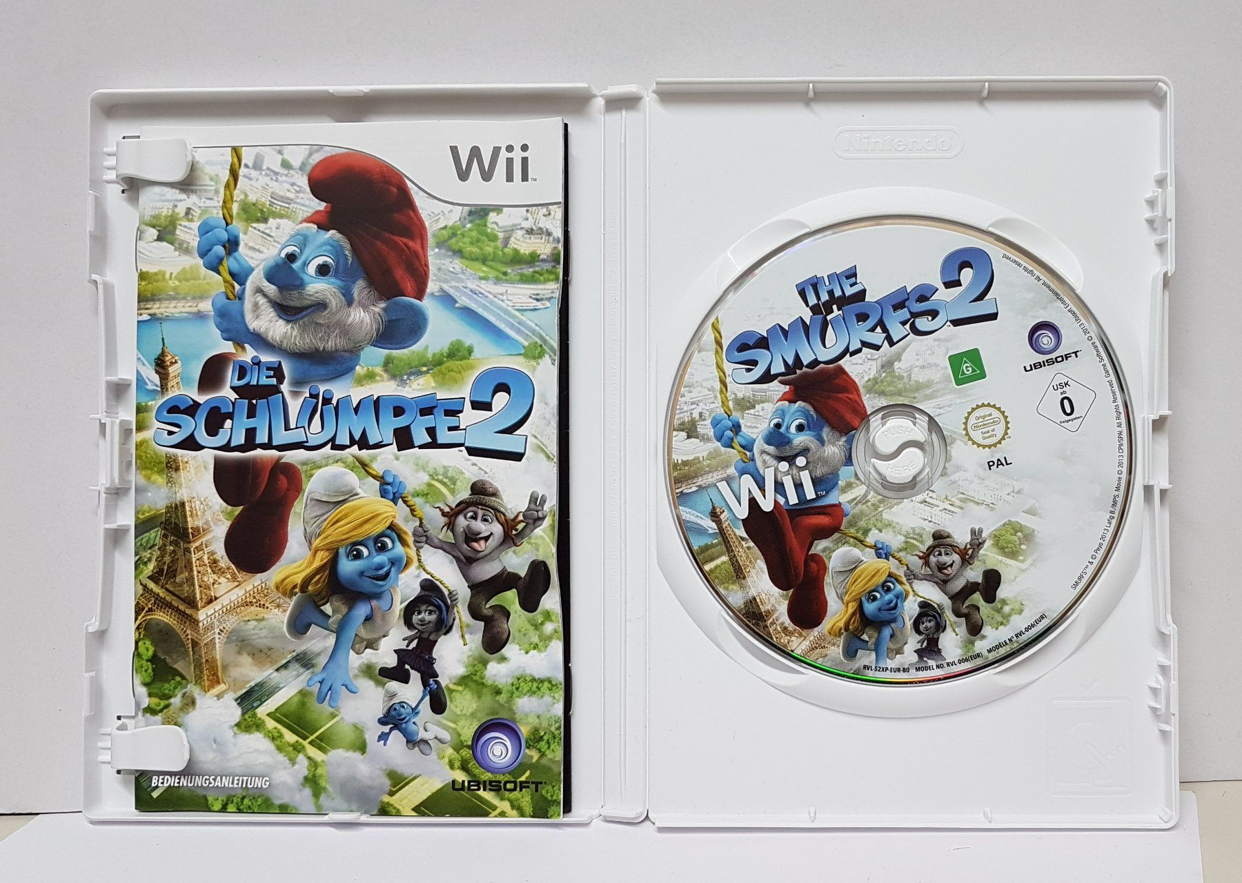 Wii Die Schlümpfe 2 Rette Schlumpfine vor Gargamel (Gebraucht) in ...