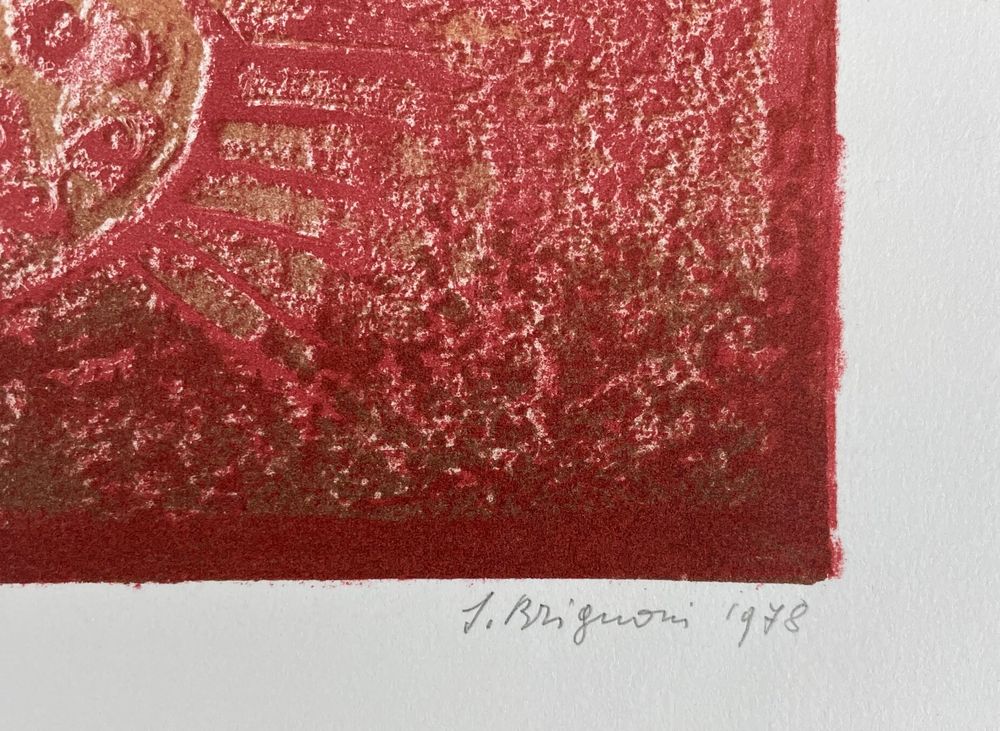 Serge Brignoni (1903-2002) Lithographie Handsigniert | Kaufen auf Ricardo