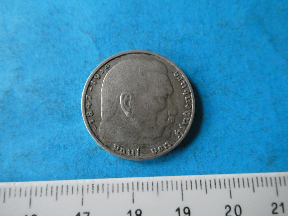 Dt. Reich 1937 A, 2 Reichsmark - Silber | Kaufen auf Ricardo