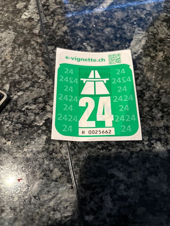 2024 Autobahnvignette | Kaufen auf Ricardo