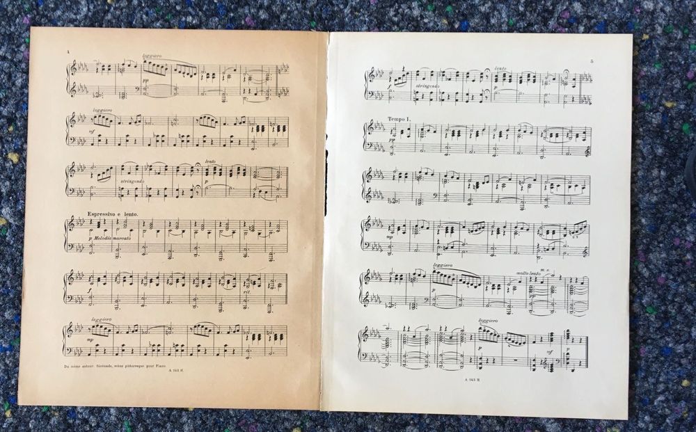Hans Heusser, St. Gallen, Dada, Musik Notenblatt, RAR | Kaufen auf Ricardo