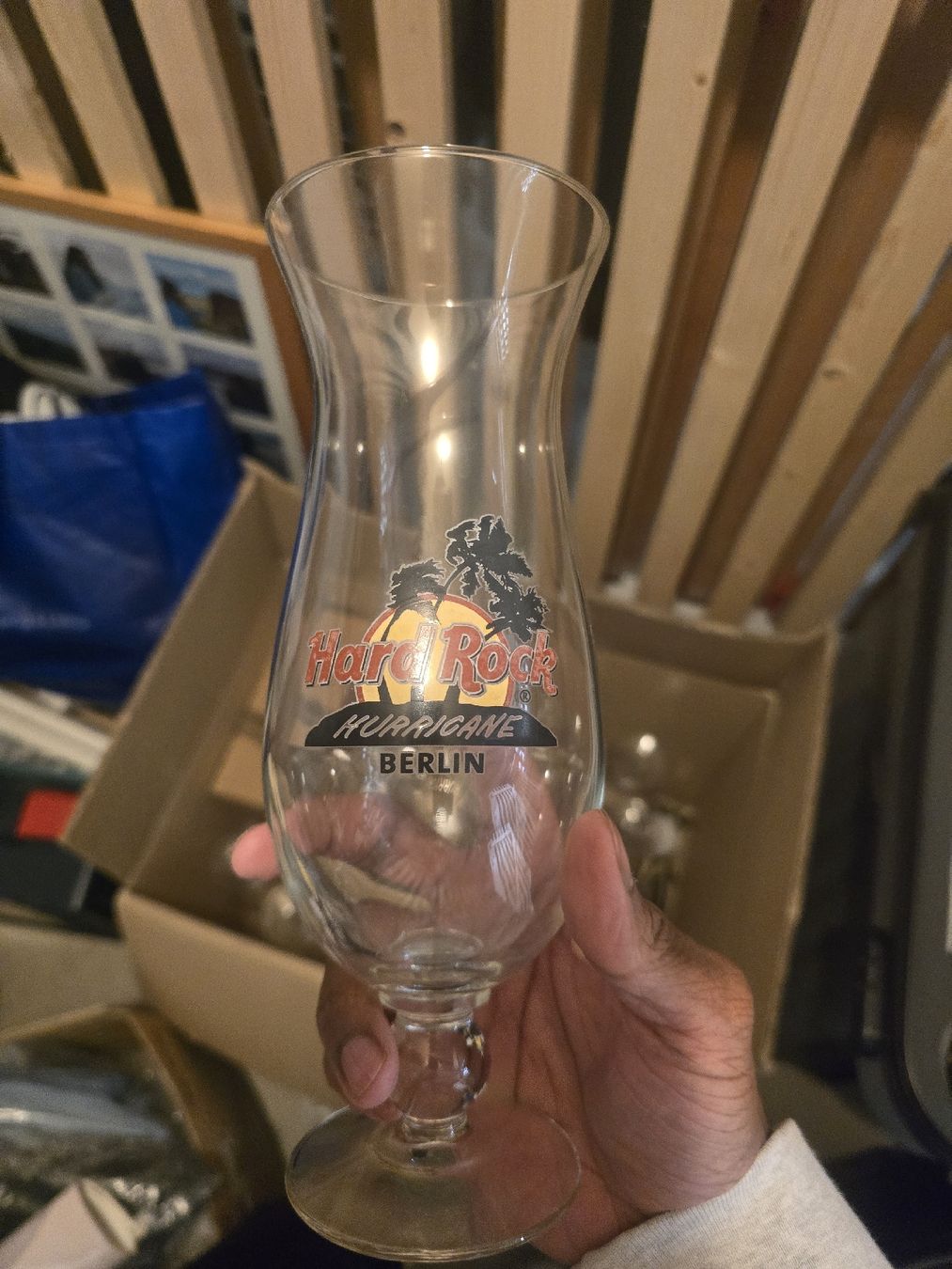 Hard Rock Cafe Berlin Hurricane Glas, neuwertig! (Neu (gemäss ...