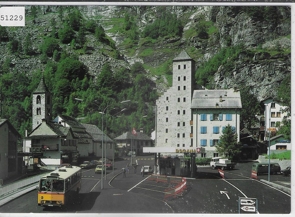 Gondo am Simplonpass - Zoll, Postauto (Gebraucht) in Ettingen für CHF 4 – mit Lieferung auf ...