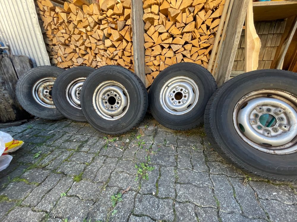 5 Felgen für Mercedes T1 14“ mit Toyo H09 | Kaufen auf Ricardo