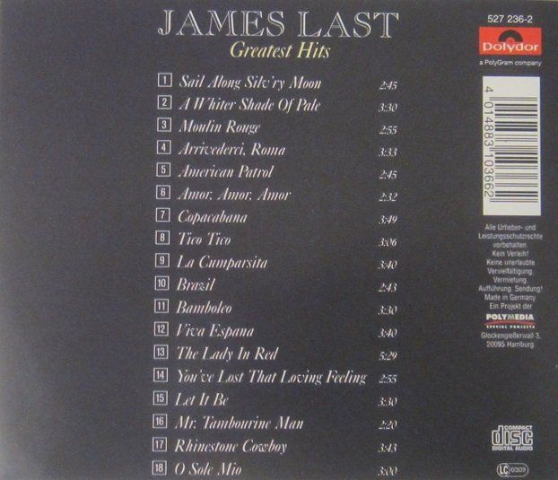 James Last - Greatest Hits (Gebraucht) in Grüningen für CHF 4 – mit ...