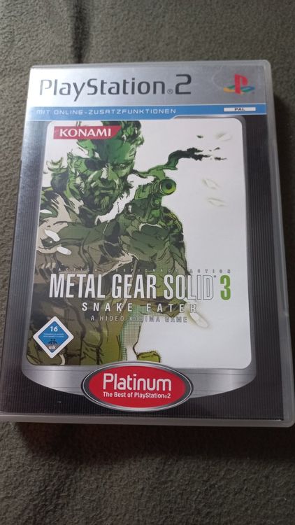 Metal Gear Solid 3 :Snake Eater PS2 | Kaufen auf Ricardo