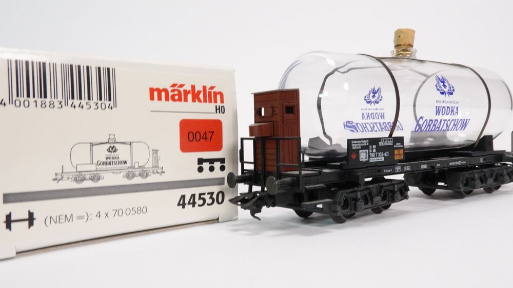 4œ Märklin HO 44530 Glaskesselwagen "Wodka Gorbatschow" (47) (Gebraucht ...