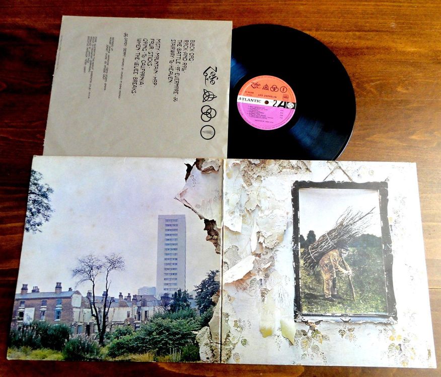 LP LED ZEPPELIN IV 1971 plum label ORIG (Gebraucht) in Kesswil für CHF ...