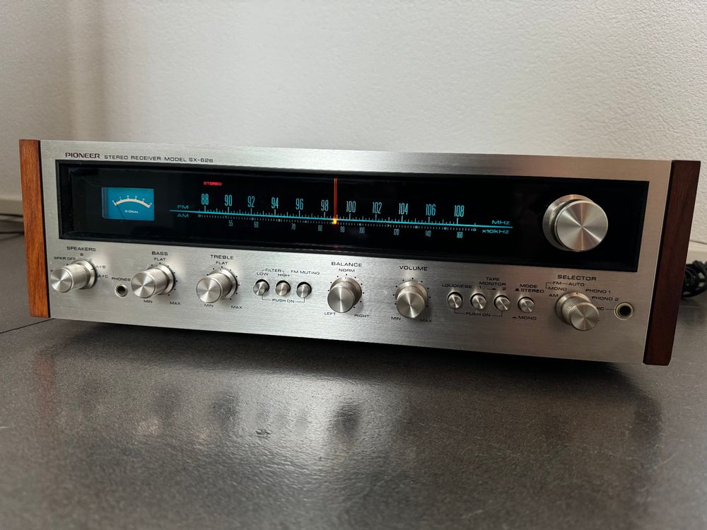 PIONEER Stereo Receiver Model SX-626 "vintage" 70er Jahre | Kaufen auf Ricardo