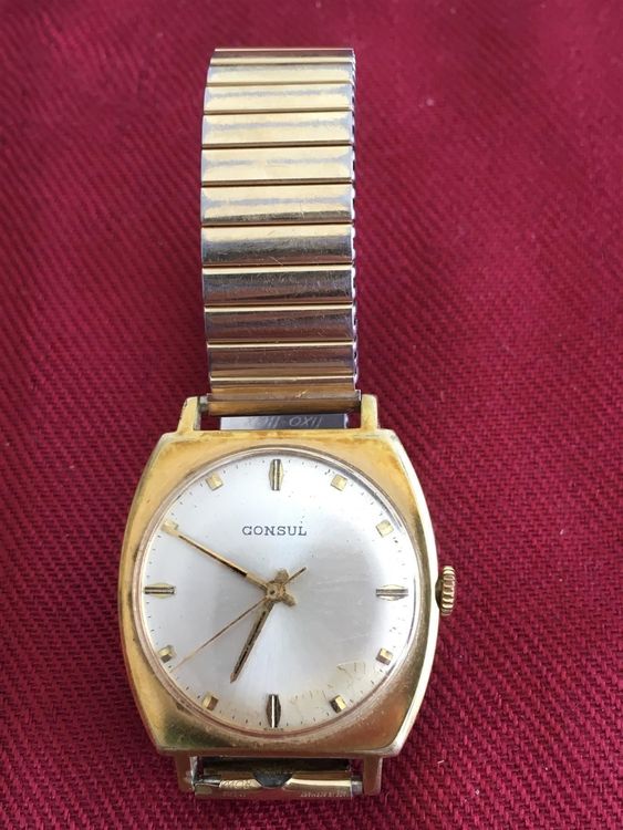 Fantastischer CONSUL SWISS wunderschöner spezielle Uhr TOP!! (Gebraucht ...
