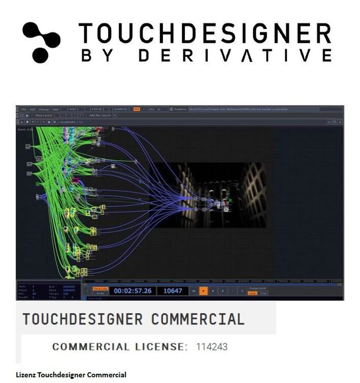 Lizenz Touchdesigner derivative Software Video Mapping (Gebraucht) in Rapperswil SG für CHF 195 ...