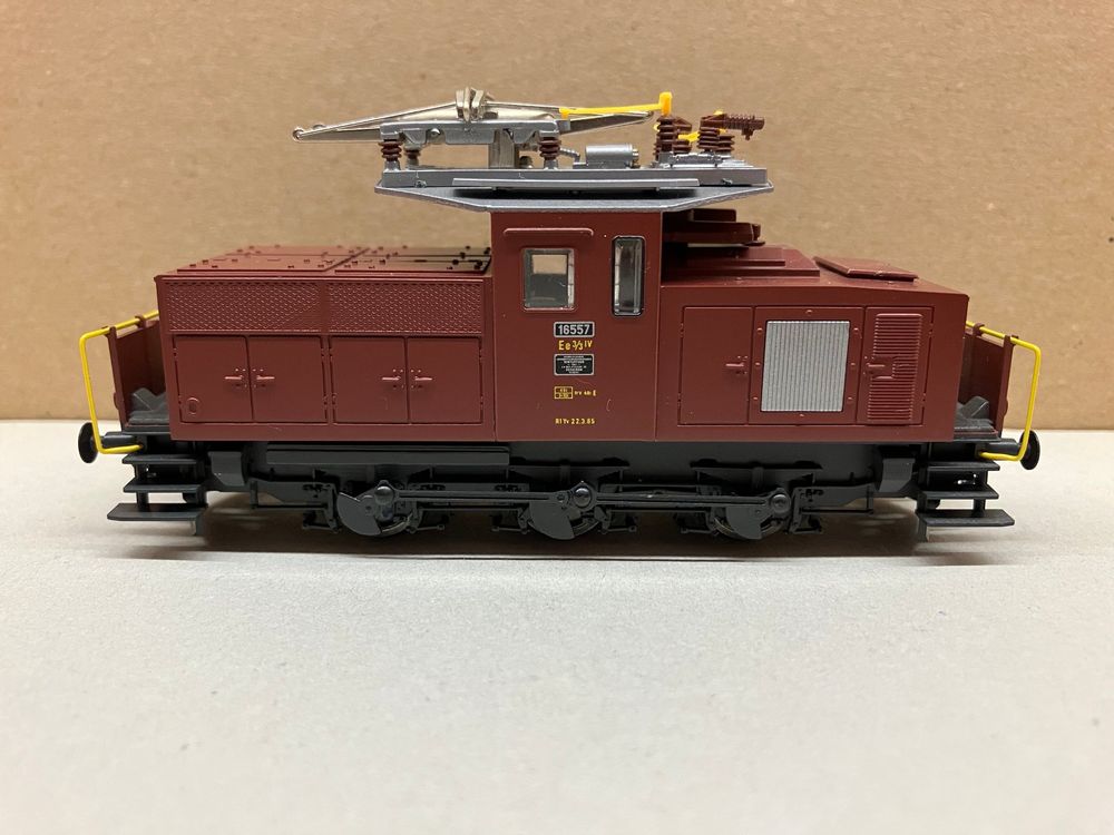 Rivarossi 1663 SBB Ee 3/3 IV 16557 braun, H0 GS DC Digital (Gebraucht) in Neuendorf für CHF 103 ...