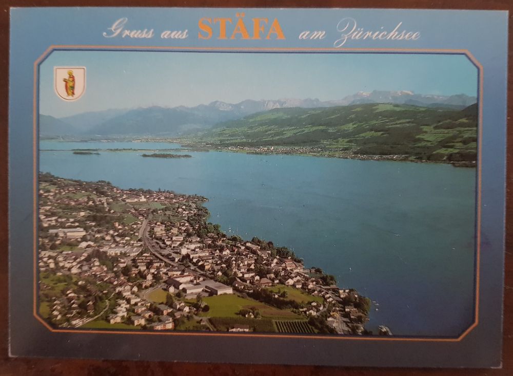 Stäfa am Zürichsee 1985 Flugaufnahme (Gebraucht) in für CHF 1 – mit ...
