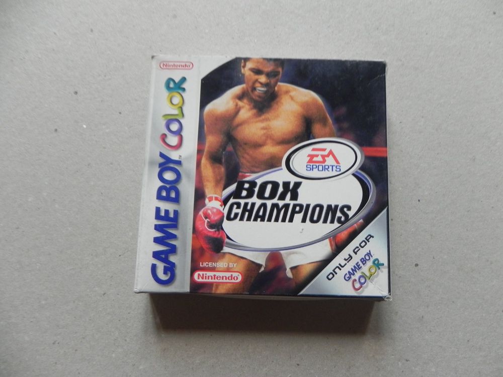 Nintendo Game Boy Color EA Sports Box Champions in OVP Boxen (Gebraucht ...