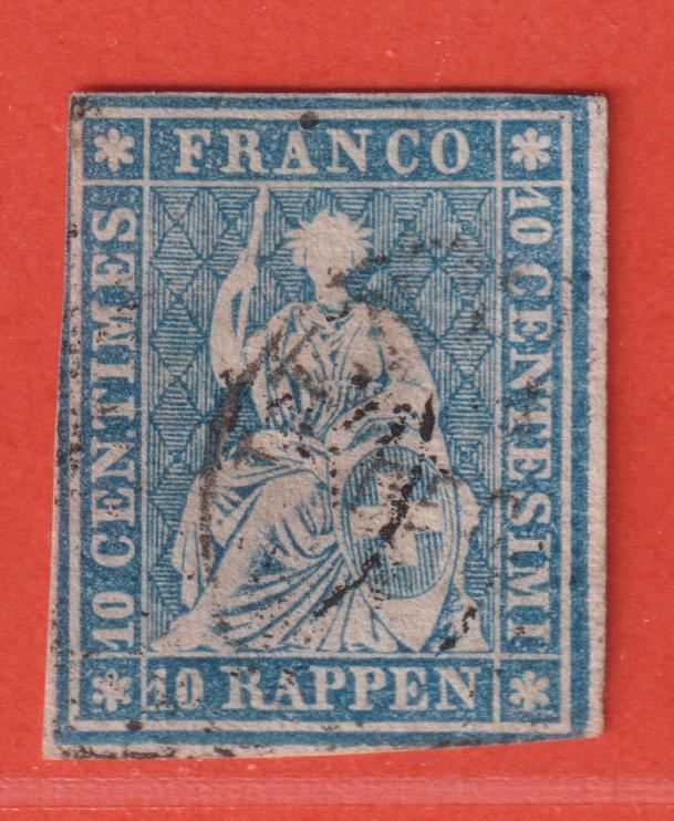 Strubel 23G/23B4 vollrandig, Kat. 40 (Antik) in Sarmenstorf für CHF 5 – mit Lieferung auf ...