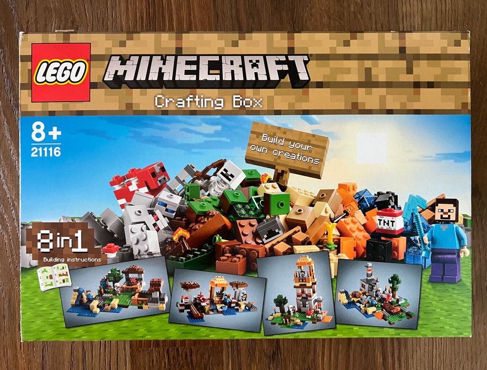 LEGO Minecraft 21116 - Crafting Box | Kaufen auf Ricardo