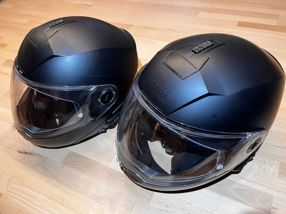 2x NOLAN N104 Klapphelm mit N-COM B4 Intercom (Gebraucht) in Weite für ...