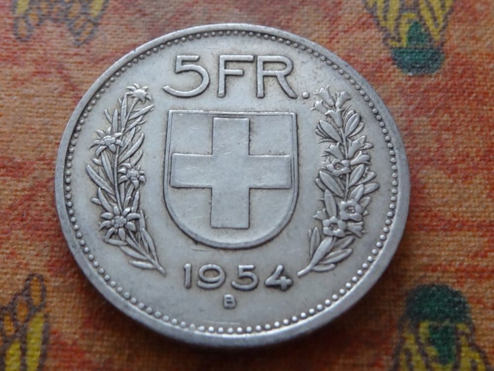 5 Fr. 1954 (Gebraucht) in Romanel-sur-Lausanne für CHF 9.9 – mit Lieferung auf Ricardo kaufen