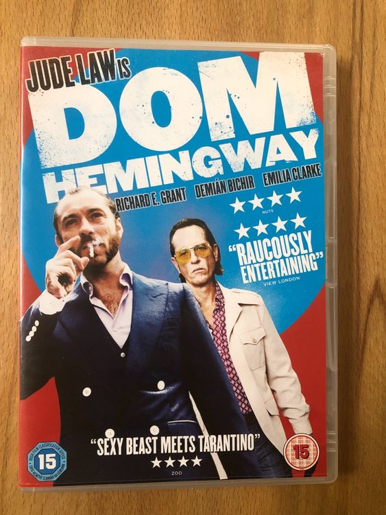 DVD Dom Hemingway - Jude Law Sexy Beast meets Tarantino (Gebraucht) in ...