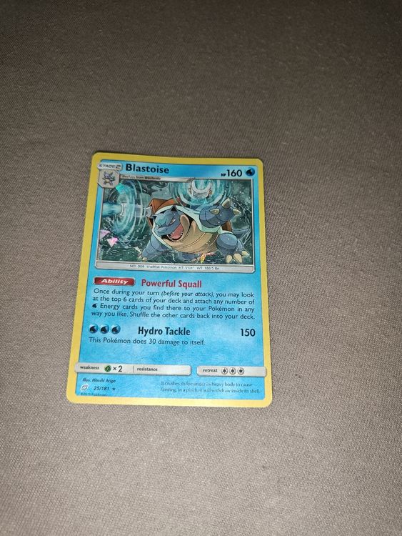 Glänzend Stage 2 Blastoise Pokémon | Kaufen auf Ricardo