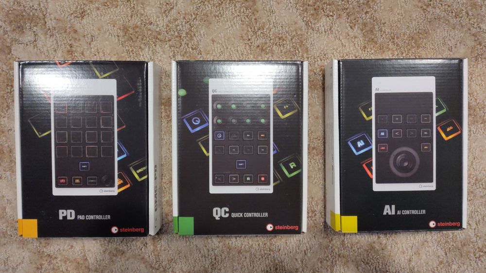 Steinberg CMC Controller Bundle (AI, QC, PD) mit Zubehör (Gebraucht) in ...