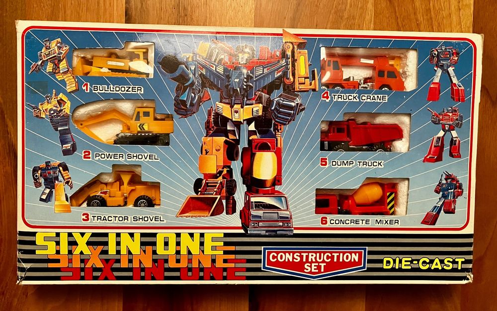 Six In One - Construction Set (Devastator Knock-off) (Gebraucht) in ...