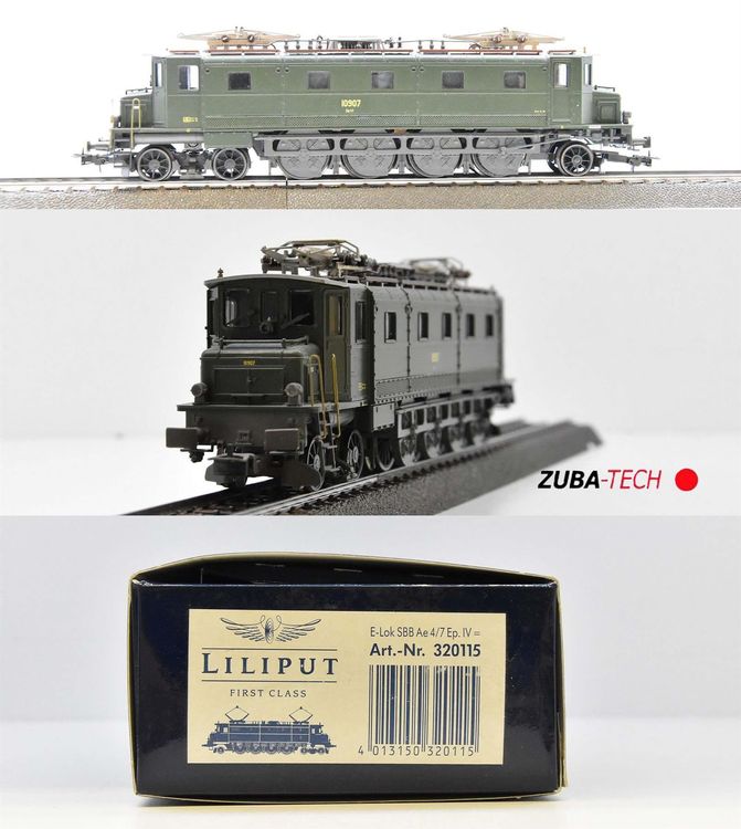 Liliput 320115 E-Lok Ae 4/7 SBB H0 GS OV (Gebraucht) in St. Gallen für CHF 57.5 – mit Lieferung ...