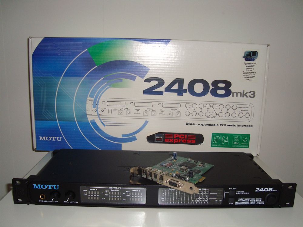 MOTU 2408 mk3 Audiointerface | Kaufen auf Ricardo