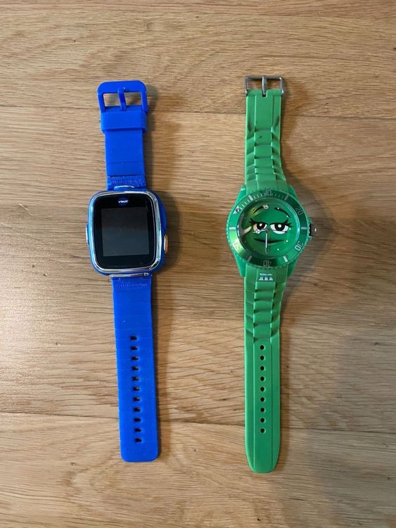 M&M's Uhr + Vtech Kidizoom 1716 Uhr zu verkaufen | Kaufen auf Ricardo