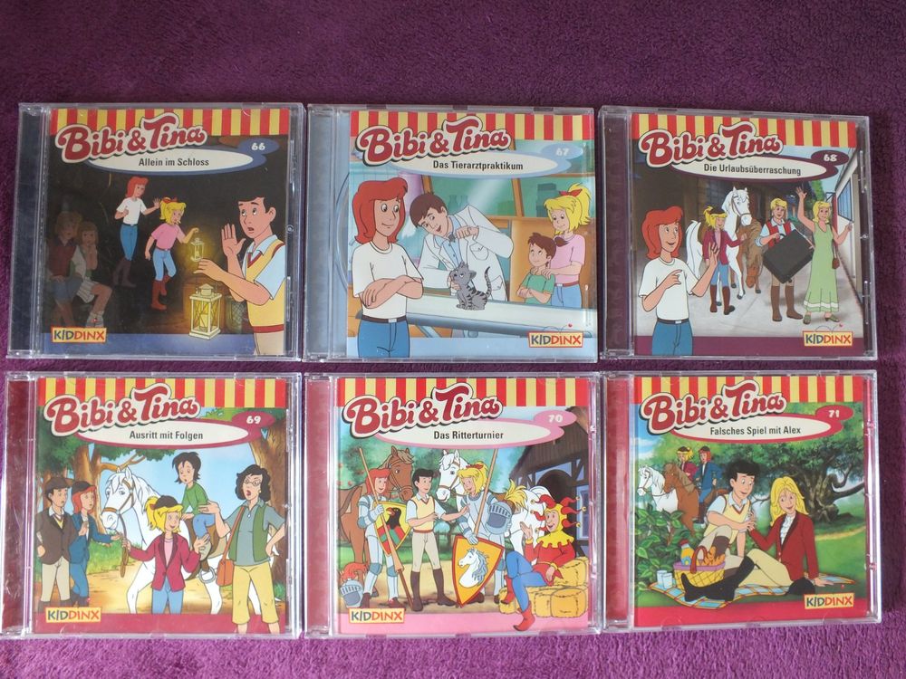 6 - Bibi & Tina - Hörspiel - CD´s (Gebraucht) in Müllheim Dorf für CHF ...