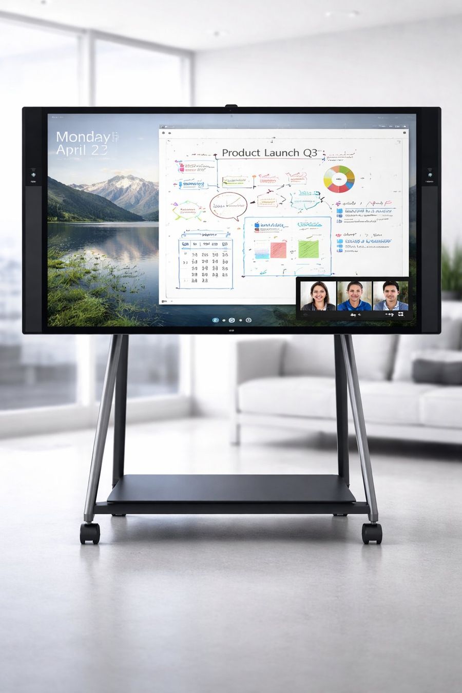 Microsoft Surface Hub 84" Grossdisplay – Modell 1596 – TOP (Neu (gemäss ...