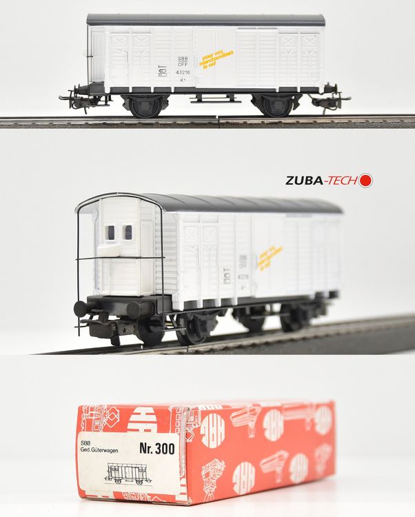 HAG 300 Güterwagen der SBB, H0 GS mit OVP (Gebraucht) in St. Gallen für ...
