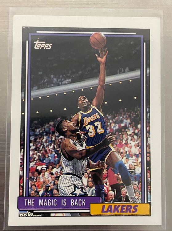 NBA Magic Johnson Topps 92/93 Card | Kaufen auf Ricardo